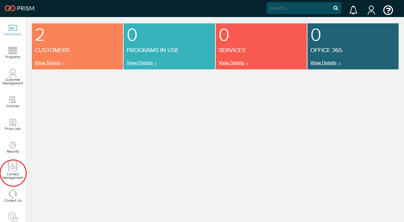 Contact Management - PRISM Portal – Operations - APAC - Knowledge Base