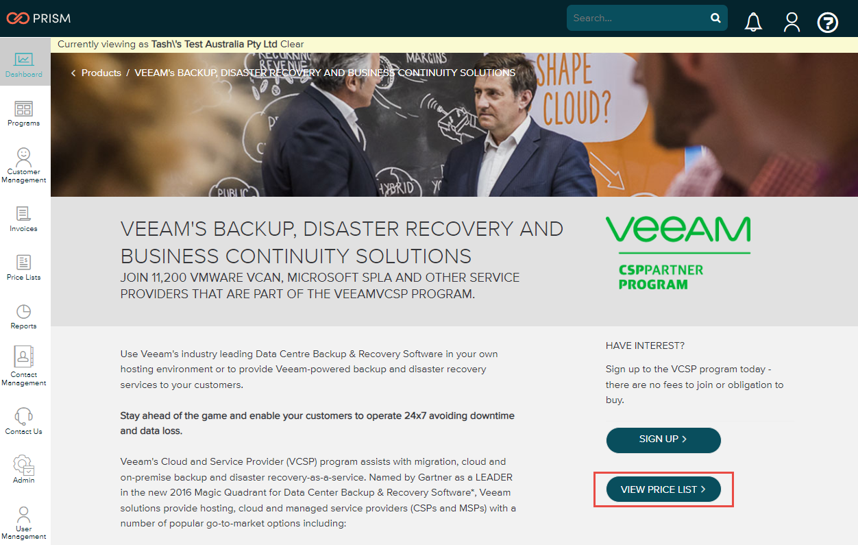 Veeam - Pricing & PriceLists – Operations - APAC - Knowledge Base