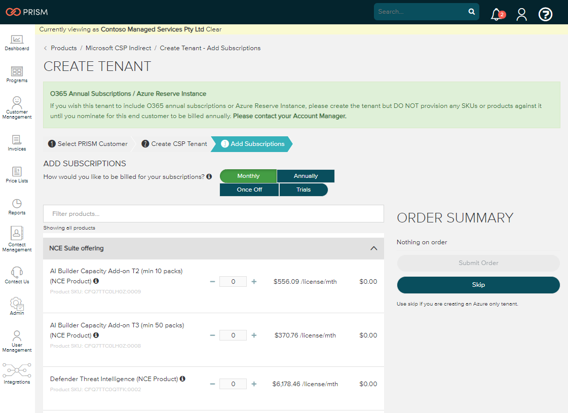 Managing your Microsoft CSP Program – Operations - APAC - Knowledge Base