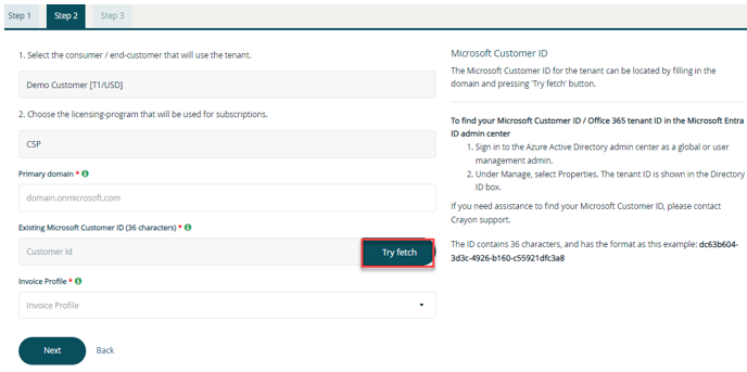 Adding new and existing tenant in Cloud iQ - Direct – Operations - APAC ...