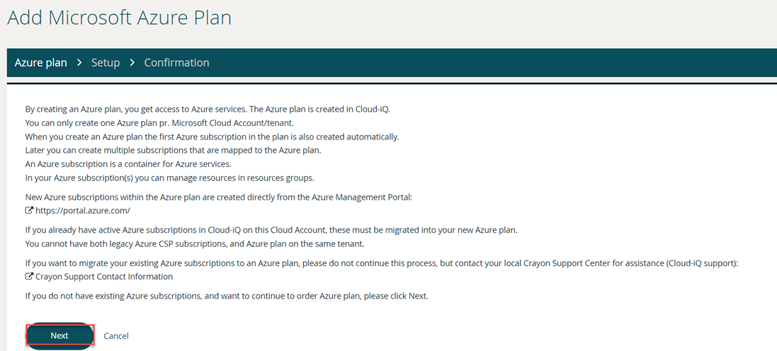 Azure Plan and Azure Plan Reservations provisioning - Indirect ...