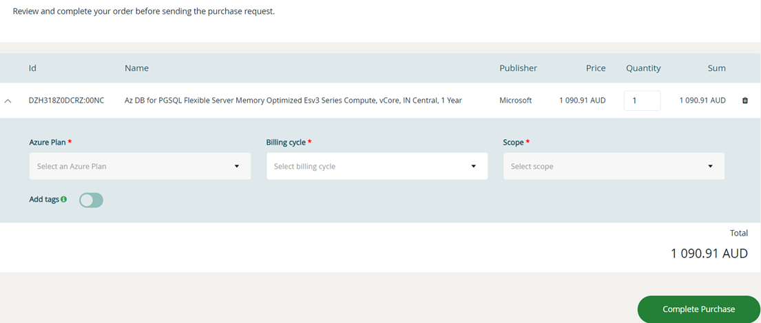 Azure Plan and Azure Plan Reservations provisioning - Indirect – Operations - APAC - Knowledge Base