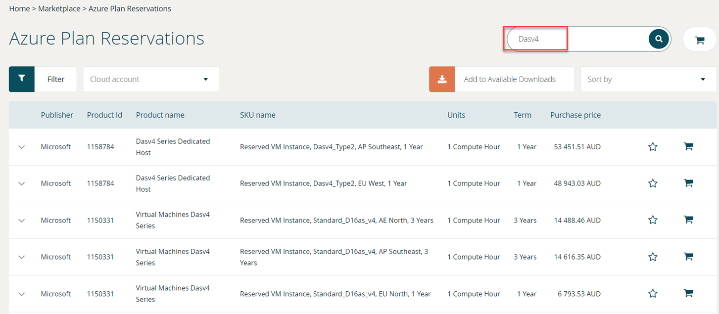 Azure Plan and Azure Plan Reservations provisioning - Direct ...