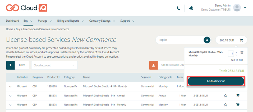 How to align CSP Subscription End Date (Coterm) in CloudIQ – Direct ...