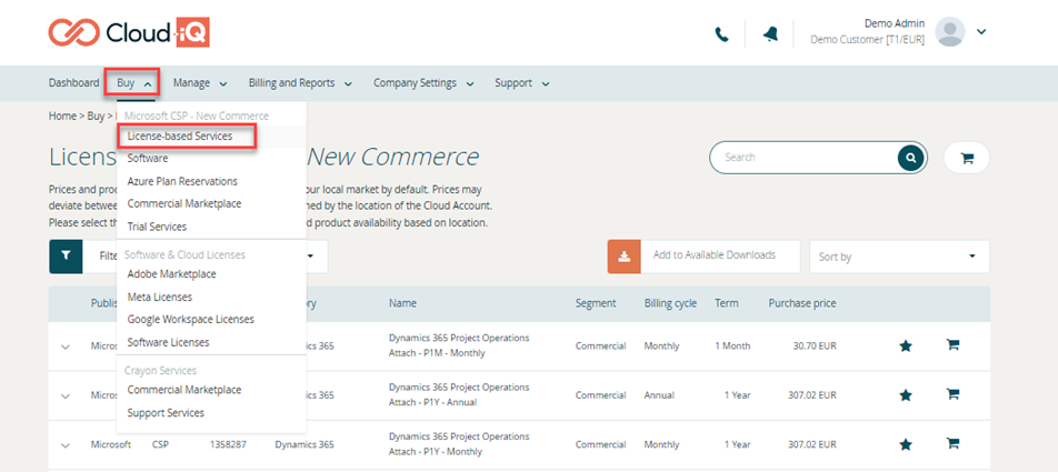 How to align CSP Subscription End Date (Coterm) in CloudIQ – Direct ...