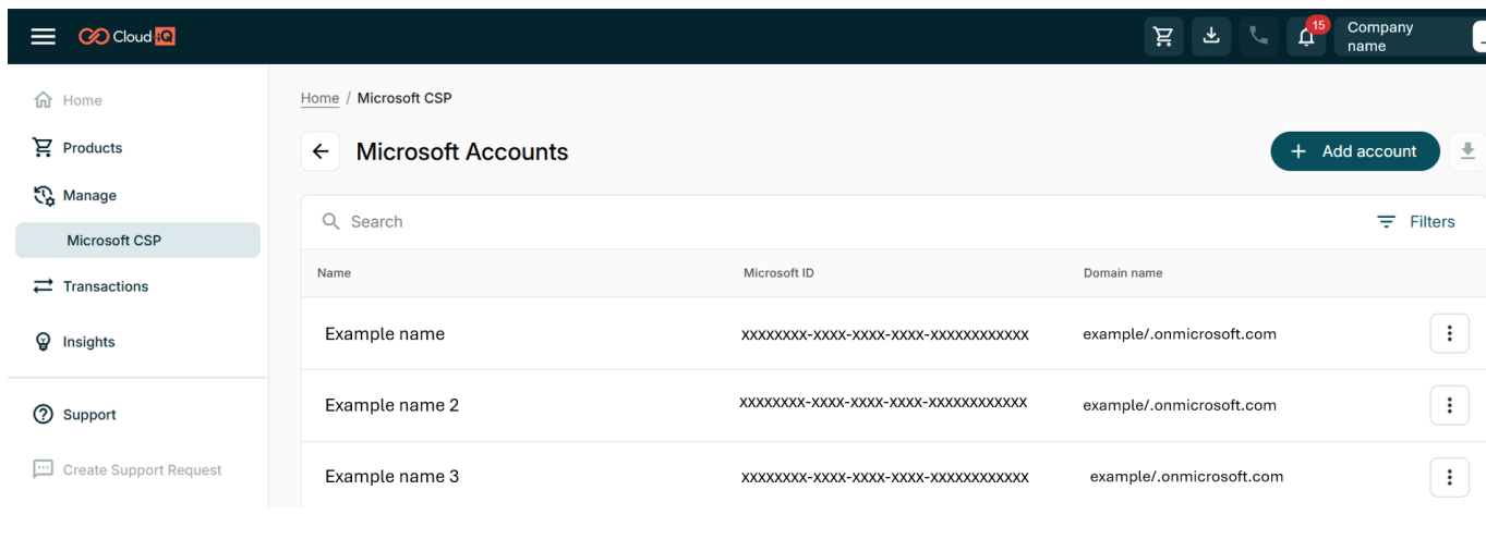 Manage Cloud Accounts - Channel – Operations - APAC - Knowledge Base