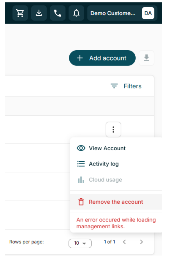 Remove a Microsoft Account from Cloud-iQ - Channel – Operations - APAC - Knowledge Base