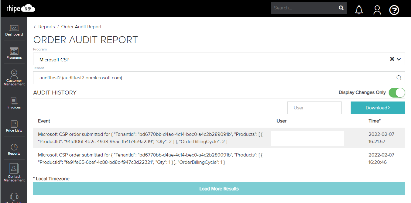 Audit Reports in PRISM – Operations - APAC - Knowledge Base