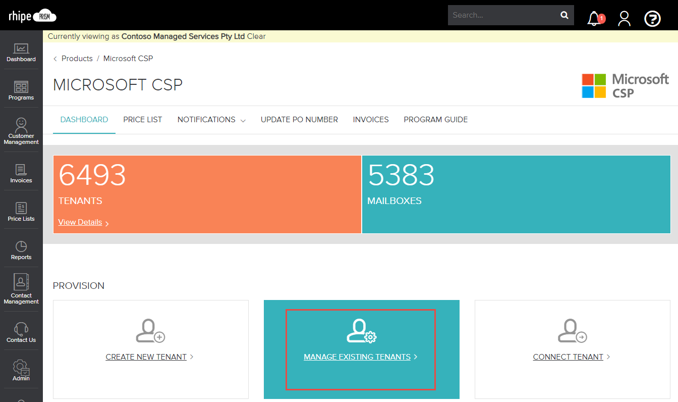 How to set permissions on Azure Subscriptions in PRISM – Operations ...