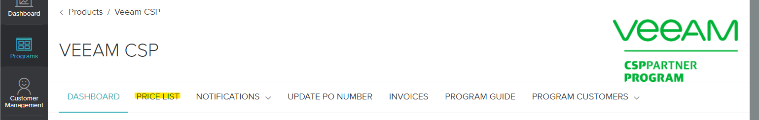 Veeam - Pricing & PriceLists – Operations - APAC - Knowledge Base