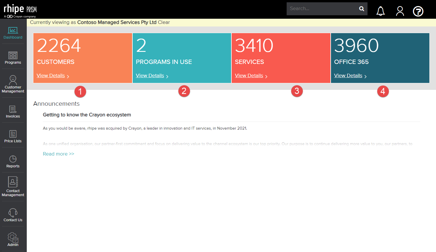 PRISM Dashboards – Operations - APAC - Knowledge Base