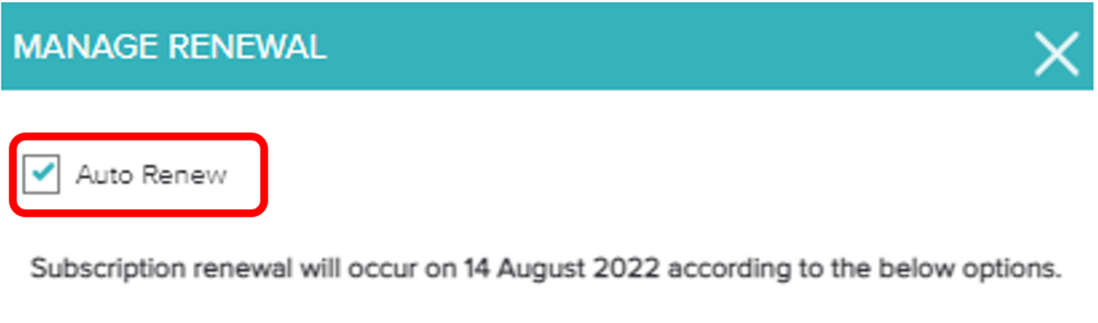 Manage Monthly Term Subscription Renewal & Scheduling - New Commerce ...